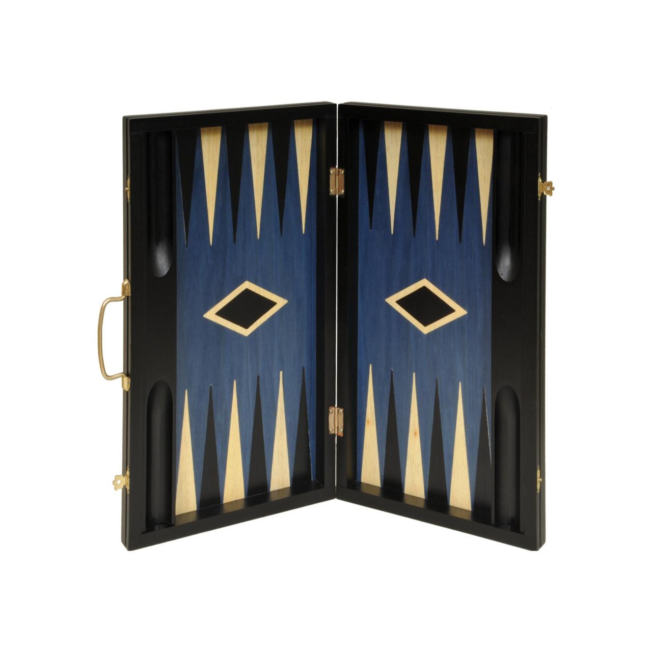 Backgammon Set Greek Handmade Wood on Luulla