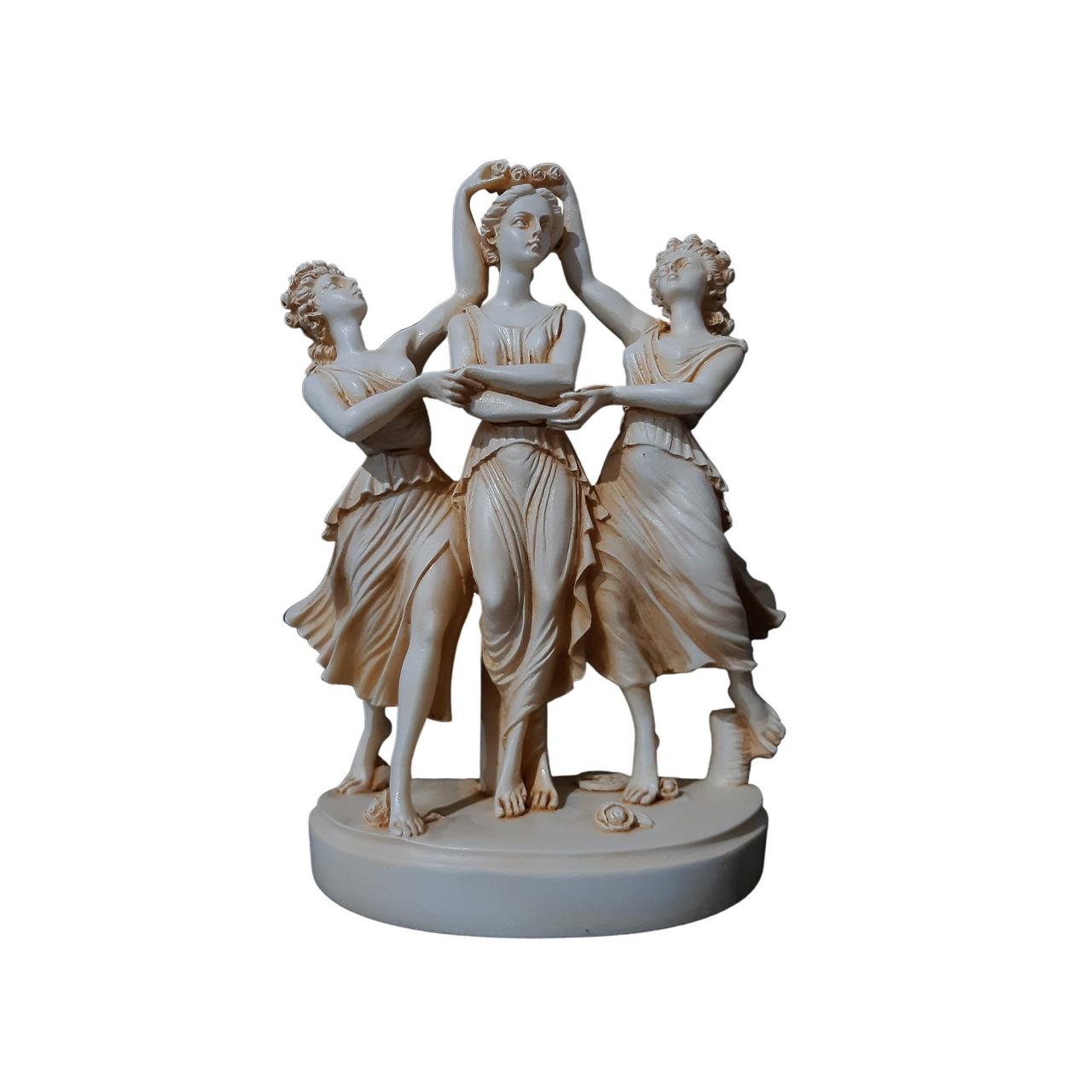 Three Graces Statue Made Of Alabaster on Luulla