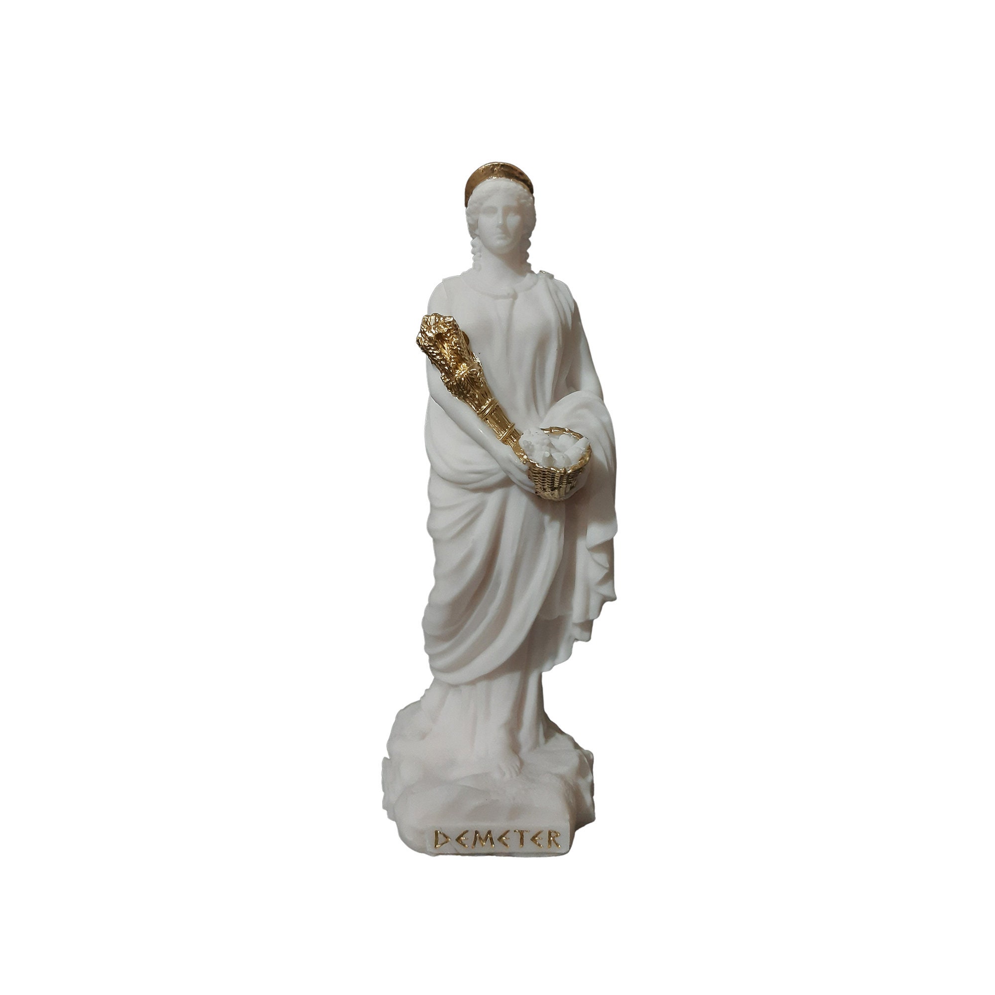 Demeter Goddess Statue Made Of Alabaster on Luulla