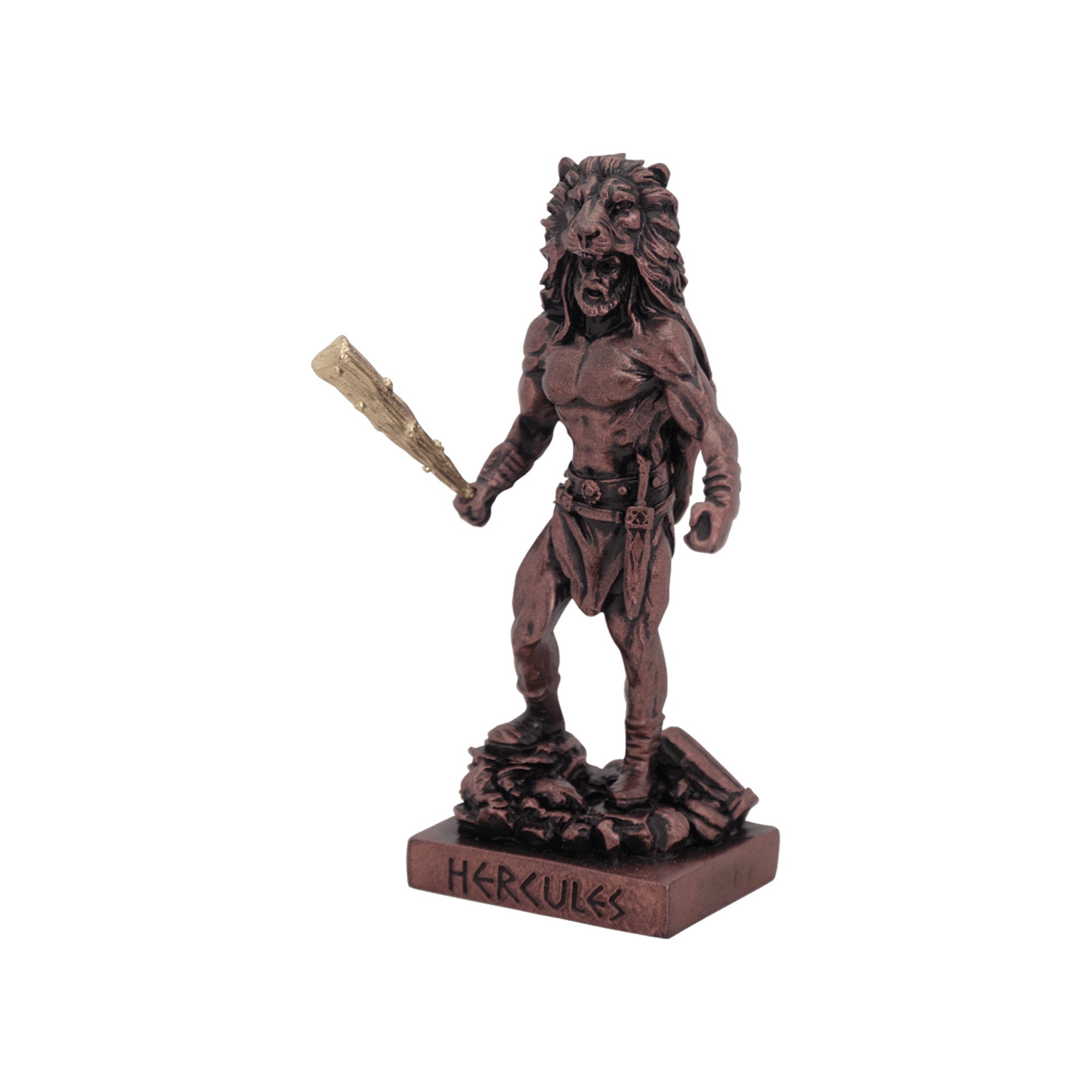 Heracles Hercules Greek Roman Mythology Statue Alabaster Handmade Hand ...