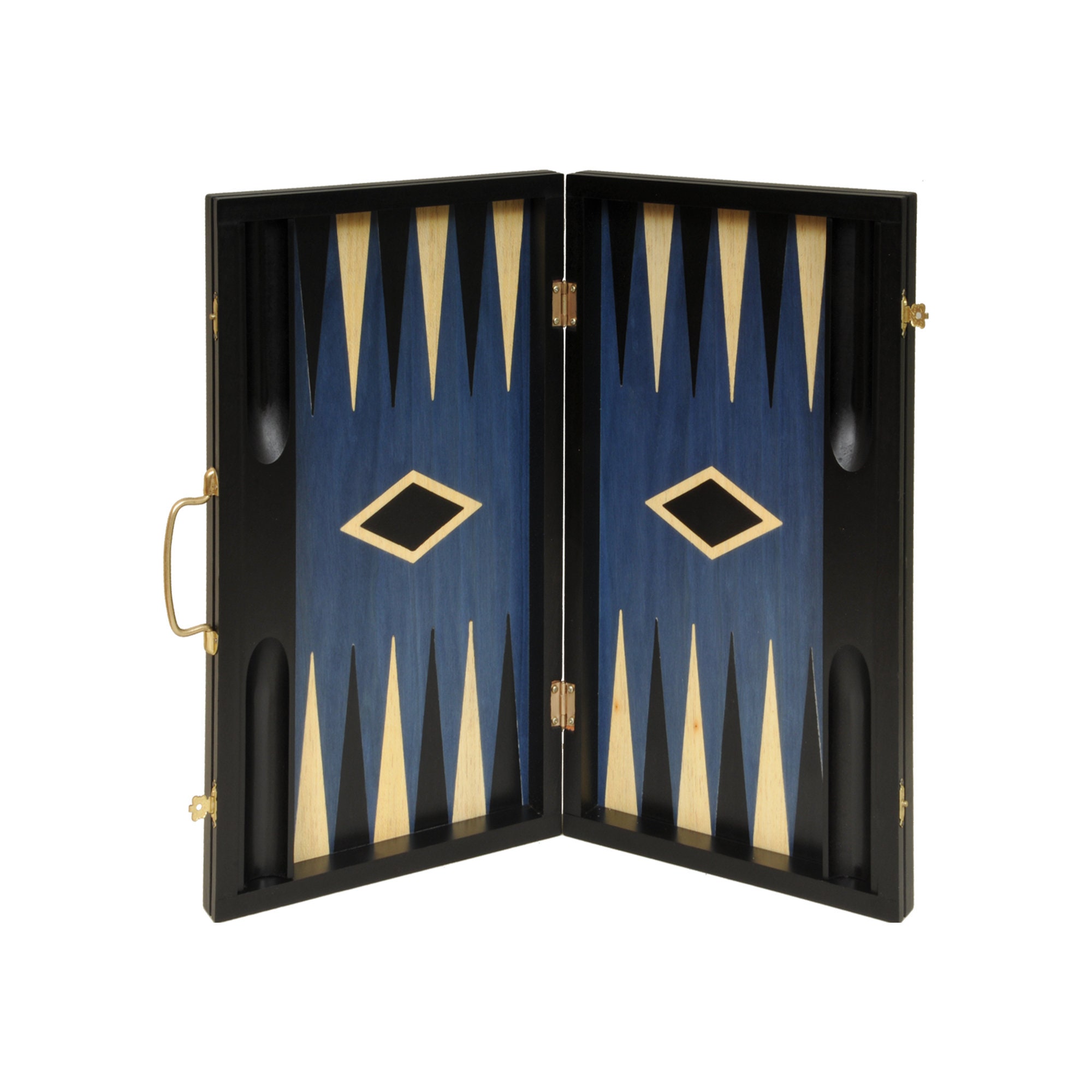 Backgammon Set Greek Handmade Wood on Luulla