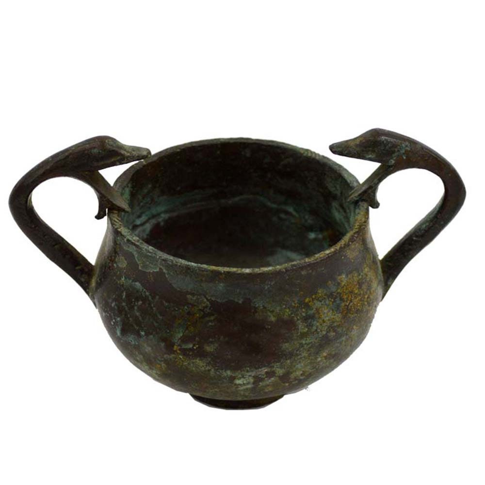 Bowl With Intertwined Serpents (snakes) Ancient Greek Handmade ...