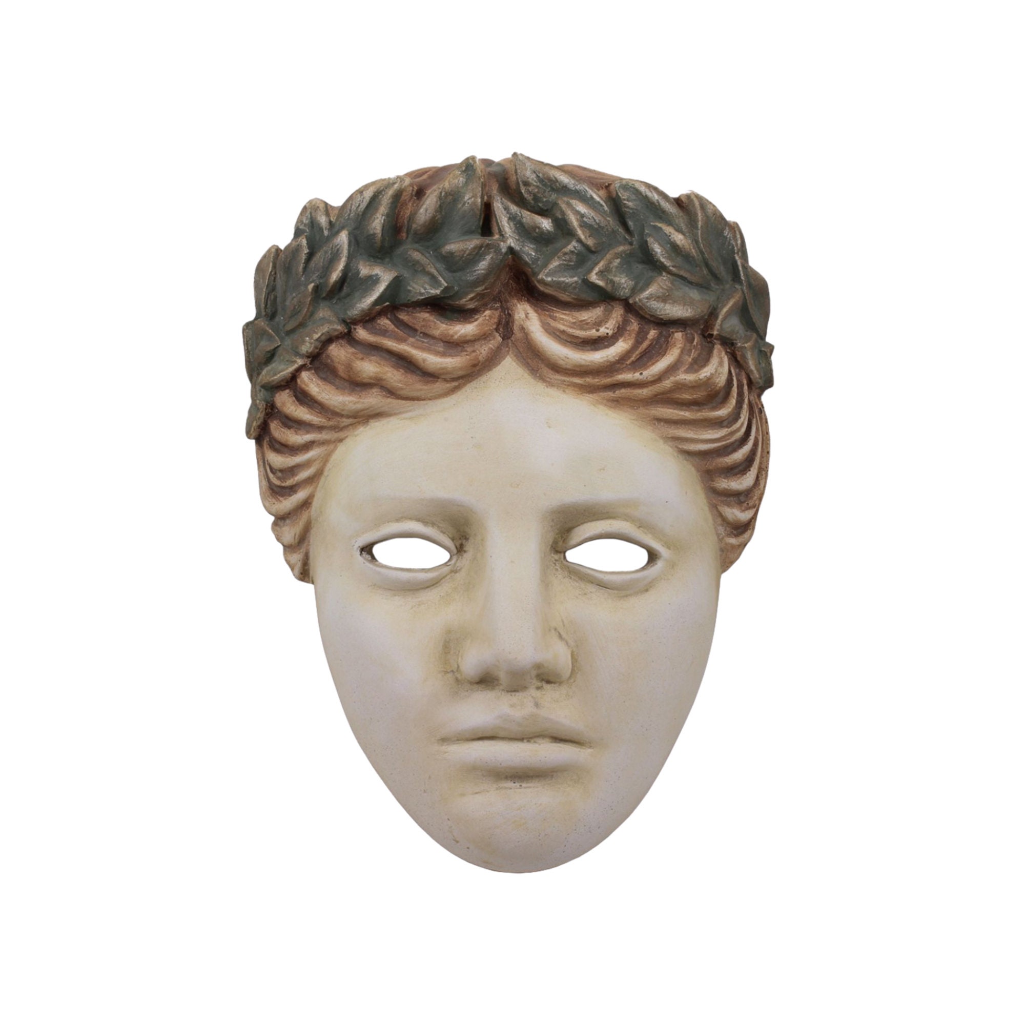 Apollo God Bas Relief Wall Mask Plaster Sculpture on Luulla
